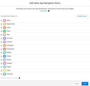 How To Personalise Your Nav Bar On Salesforce - Ian Jamieson